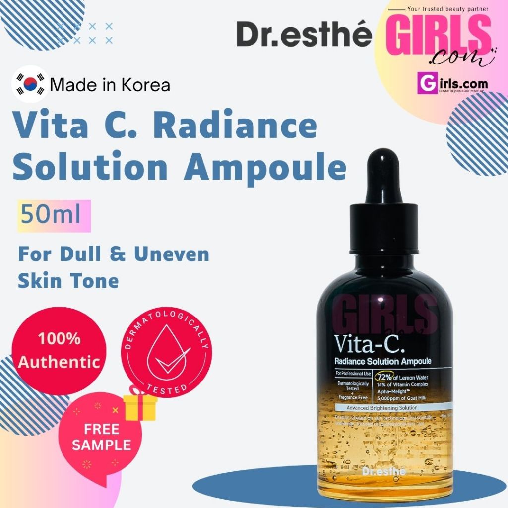 Girls.com EXP Aug 19 2024 Korea Dr esthe Vita-C Radiance Solution ...