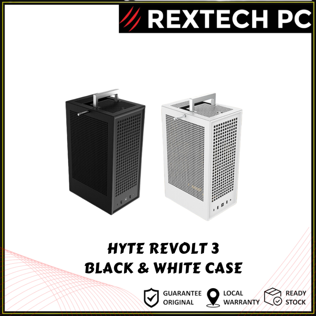 REXTECH Hyte Revolt 3 SFF PC Casing (No PSU) | Shopee Malaysia