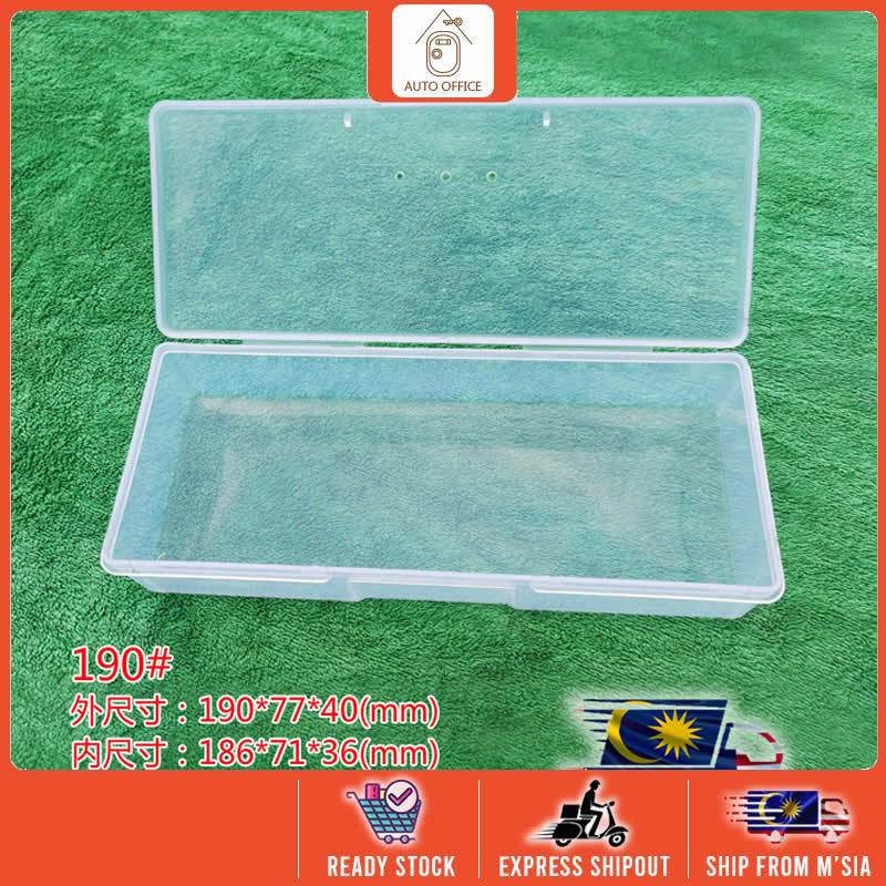 Simple Rectangle Transparent Plastic Box Container for Accessories ...
