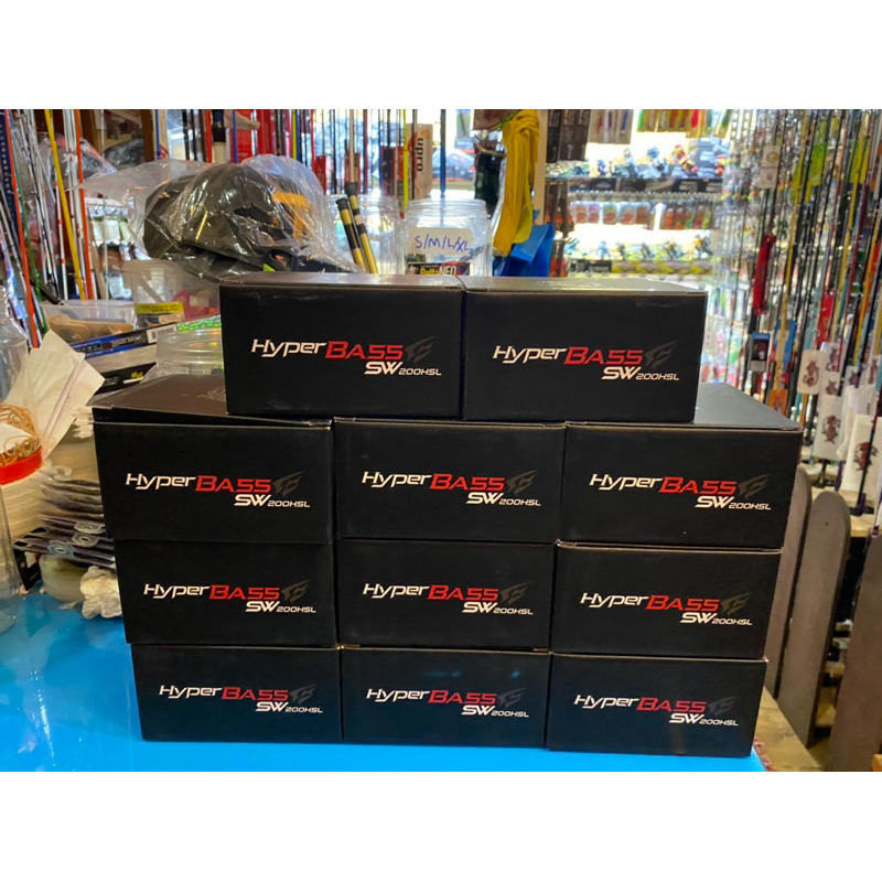 SEAHAWK HYPER BASS SW200HSL baitcasting | Shopee Malaysia
