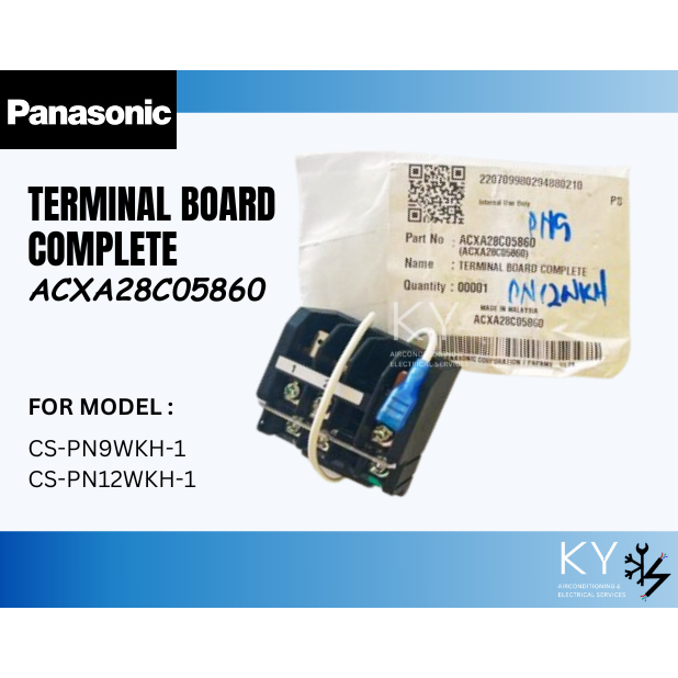 PANASONIC TERMINAL BOARD COMPLETE ACXA28C05860 | Shopee Malaysia