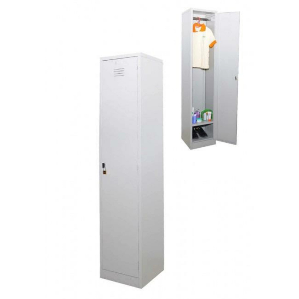 1 Compartment Steel Locker Grey Color | Shopee Malaysia