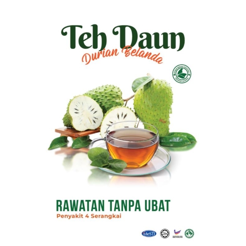 Rawatan Tanpa Ubatan 7 Serangkai, Teh Durian Belanda (11u) | Shopee ...