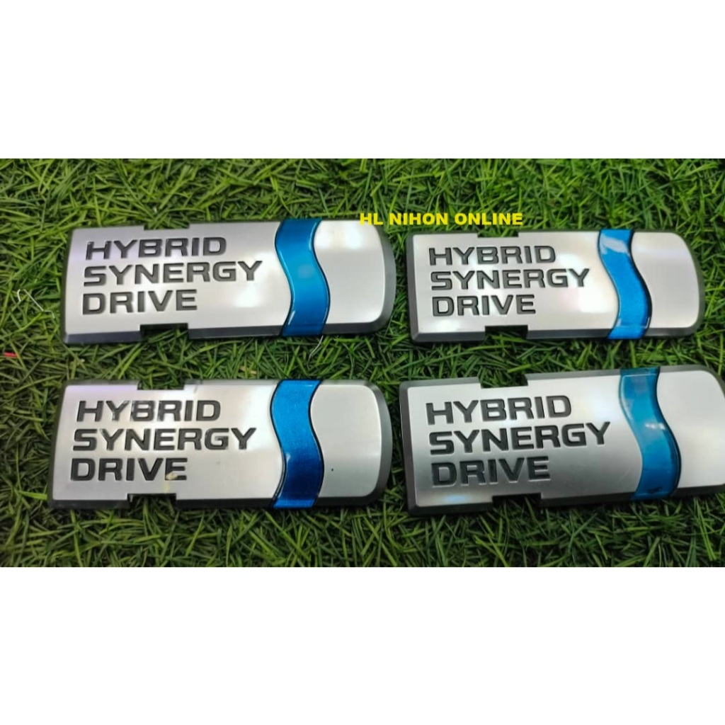 (USED) Emblem LOGO Hybrid Synergy Drive TOYOTA PRIUS | Shopee Malaysia