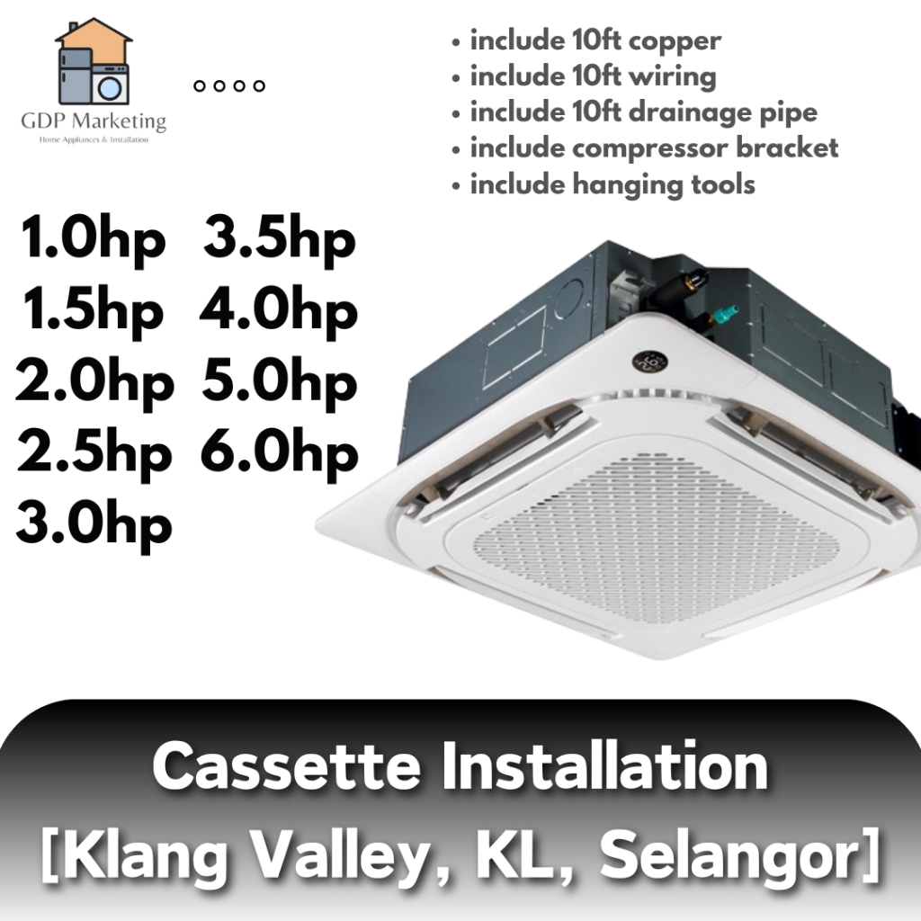 Ceiling Cassette , Ceiling Exposed Installation Service [Klang Valley ...