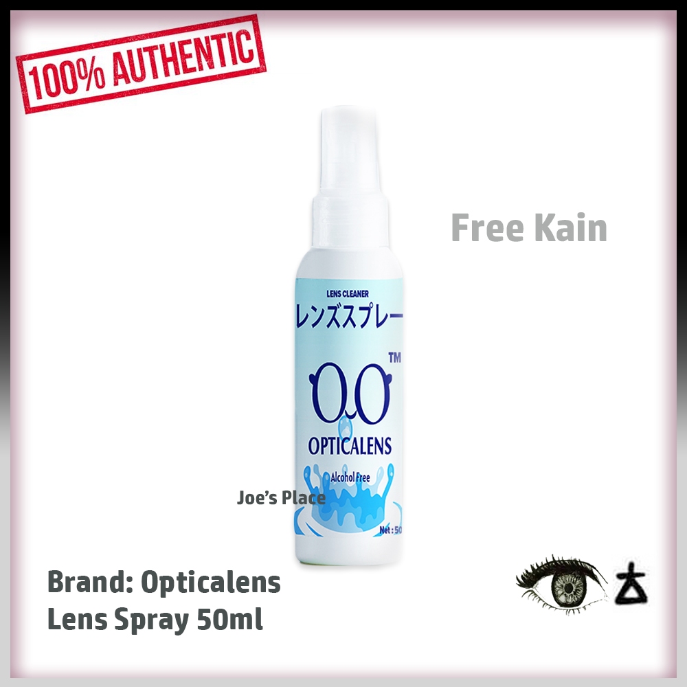 Lens Spray Lens Spray 50ml with alcohol , Japan , Ready stock! | Shopee ...