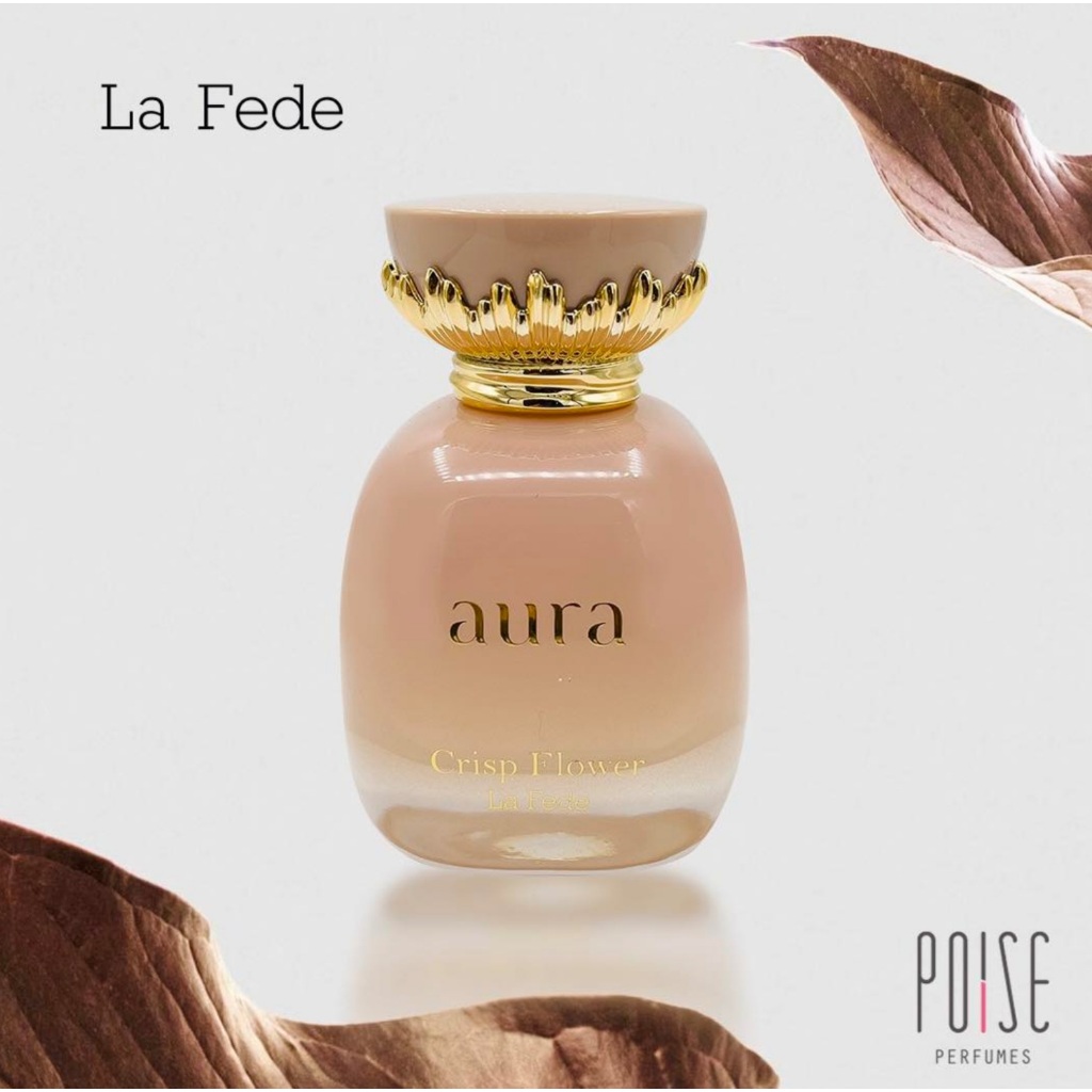 Khadlaj La Fede Aura Crisp Flower Eau De Parfum for women 100Ml ...