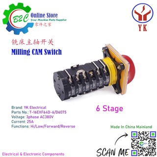 CAM Switch Milling Machine Spare Parts 6 Stage Position Rotary Spindle ...