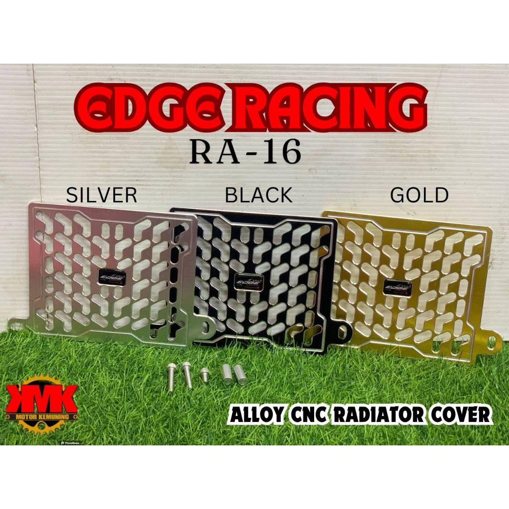 RADIATOR COVER RA-16 ALLOY CNC RADIATOR COVER - NVX(AEROX) N-MAX EDGE ...