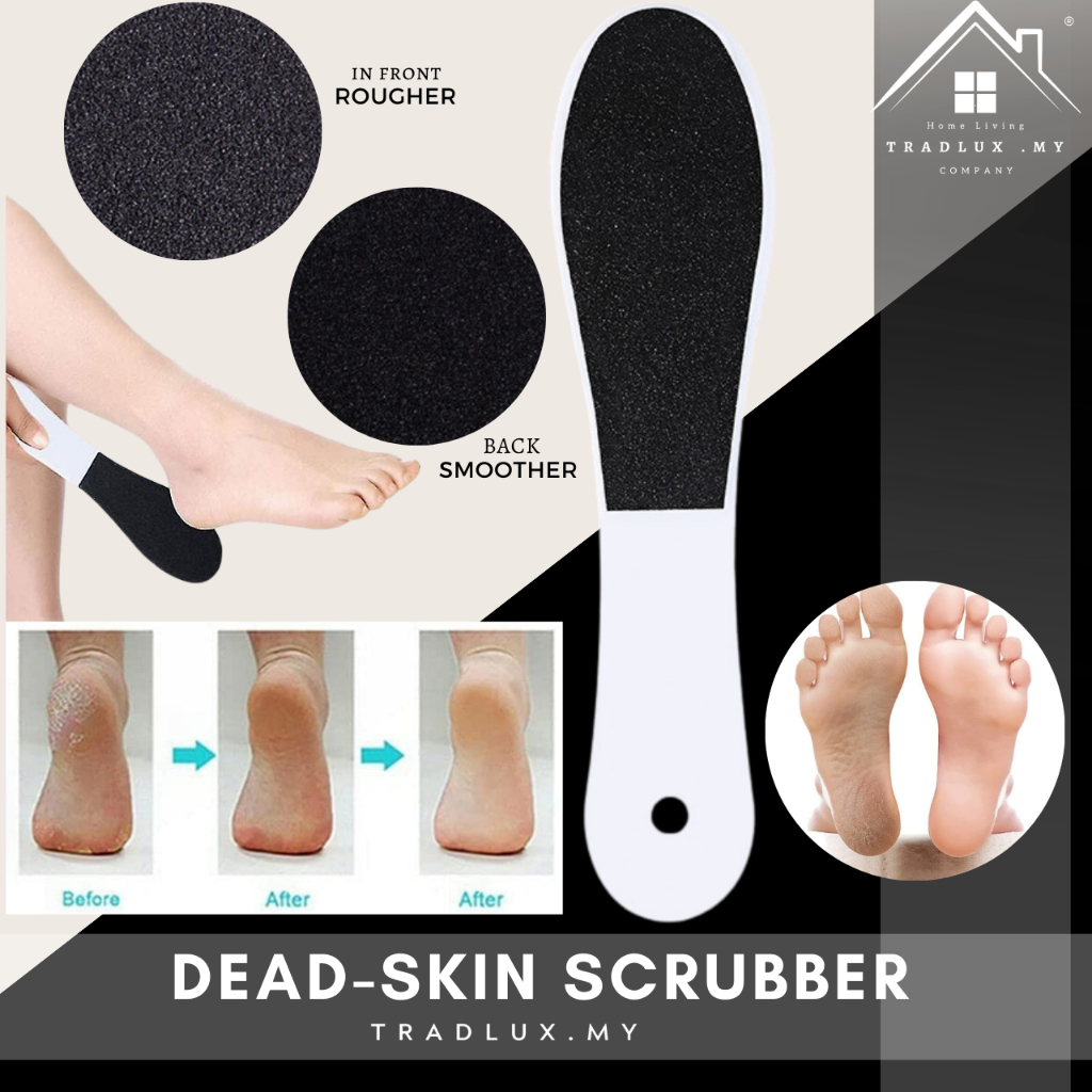 Tradlux Double Sided Foot File Remover Dead Skin Double-Sided Foot ...