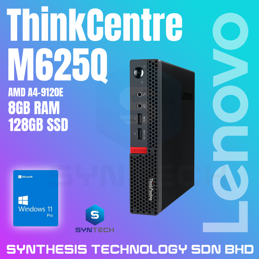 LENOVO THINKCENTRE M625Q / DELL WYSE 5070 AMD/CELERON REFURBISHED TINY ...