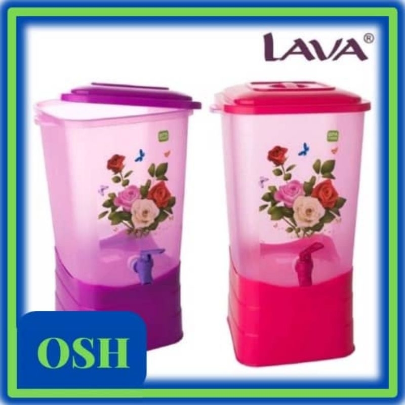 WDP798 LAVA 13Lt Water Dispenser / Lava Flower Printed Water Dispenser ...