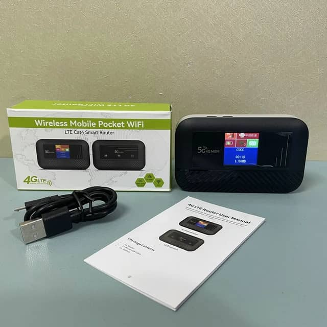4G LTE Pocket WIFI Router Car Mobile WIFI Hotspot Wireless Broadband ...
