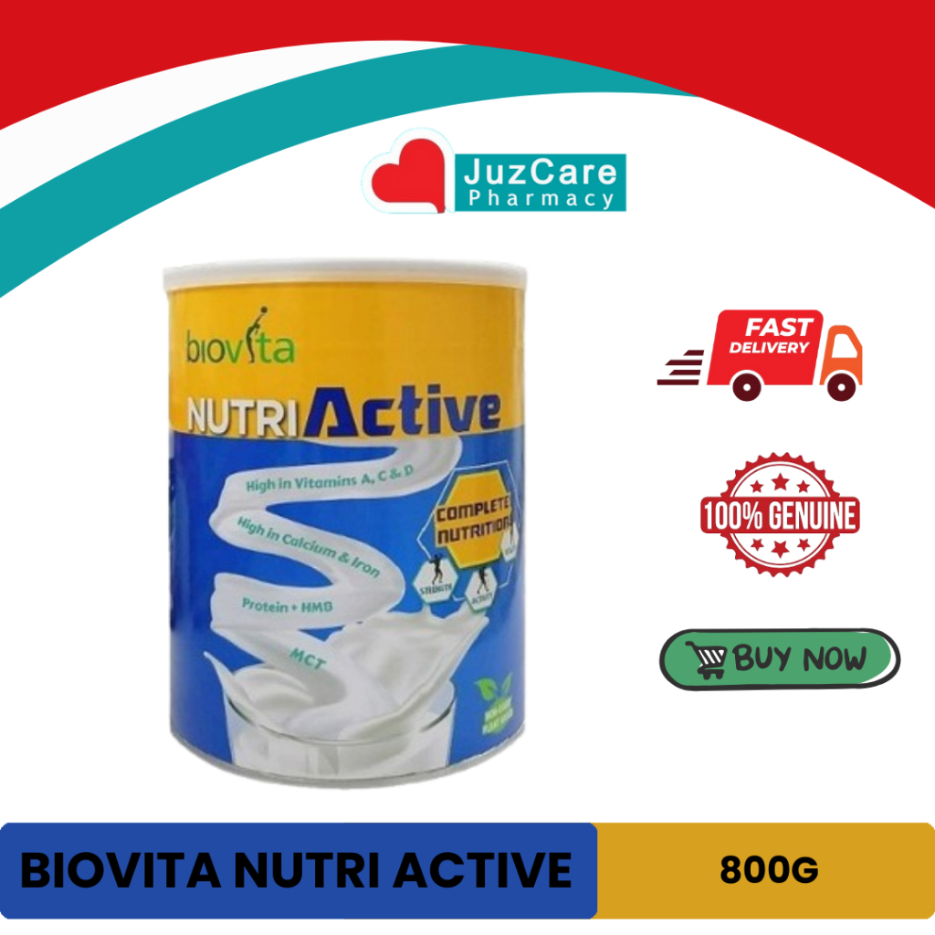 BIOVITA Nutri Active 800g | Shopee Malaysia