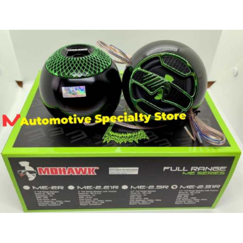 MOHAWK Full Range 2.5inc Full range Speaker with tweeter 2 Inch and 2.5 ...