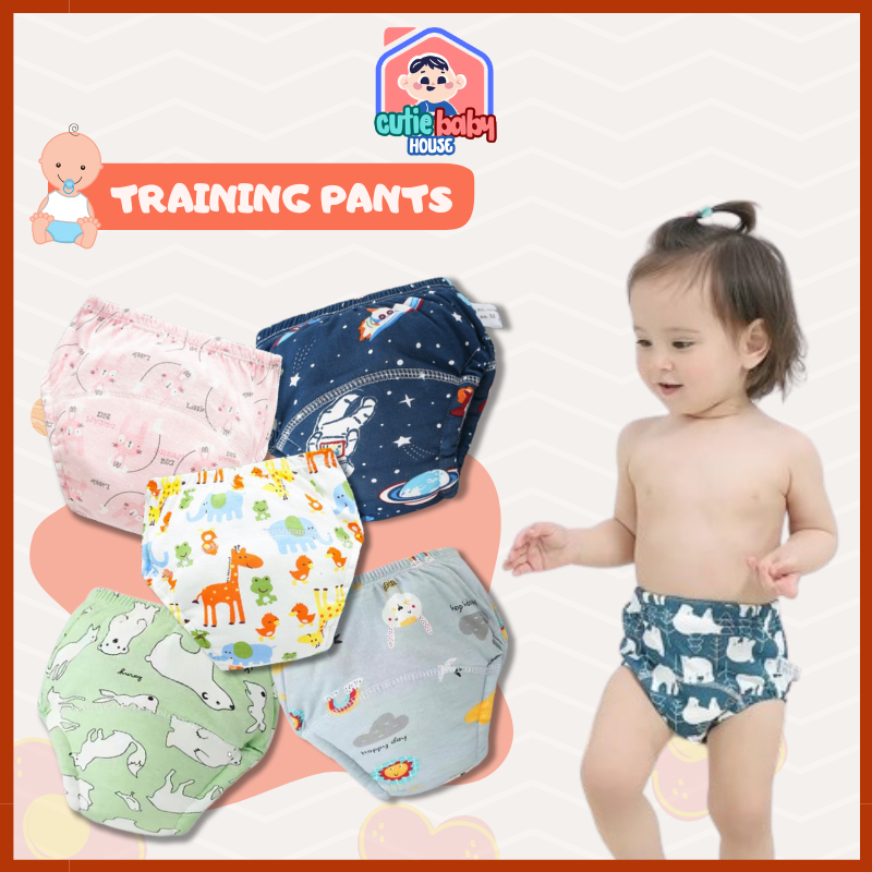 KIds Potty Toilet Training Pants Washable Reusable Underwear 6 Layer ...