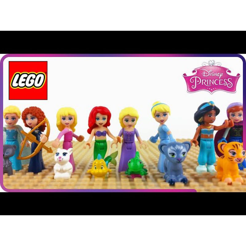 Lego Minifigures Princess / Frozen / Monster High | Shopee Malaysia