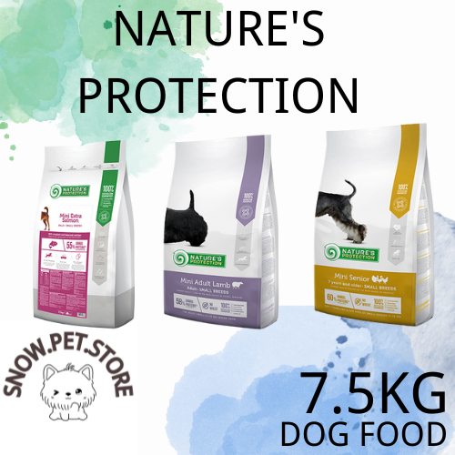 NP Nature's Protection Dog Food (7.5KG) Super Premium Mini Dog Food ...