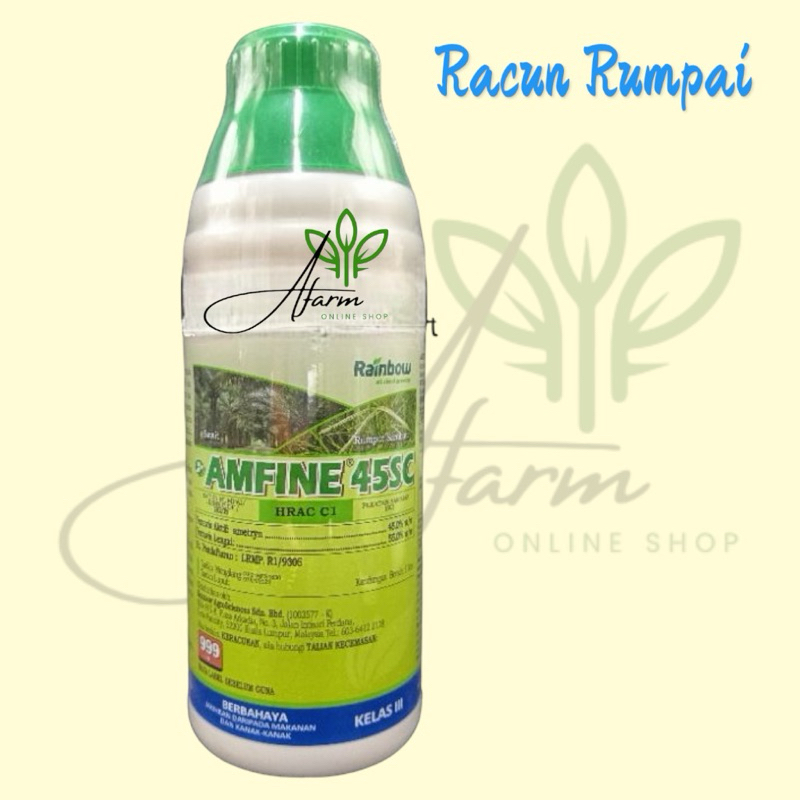 1Liter AMFINE 45SC (Same With Amepax Farmspect Ametrex Symbol) Racun ...
