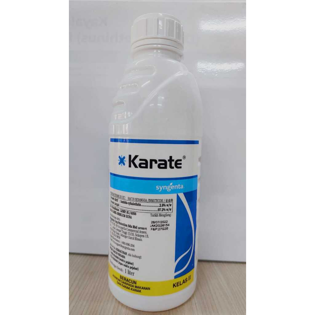 Syngenta KARATE -Racun Serangga Untuk Mengawal Ulat Kuntum / Pengorek Buah / Kumbang Tanduk 100% ...