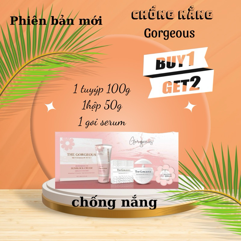 sunscreen -gorgeous SPF 50 Uv | Shopee Malaysia