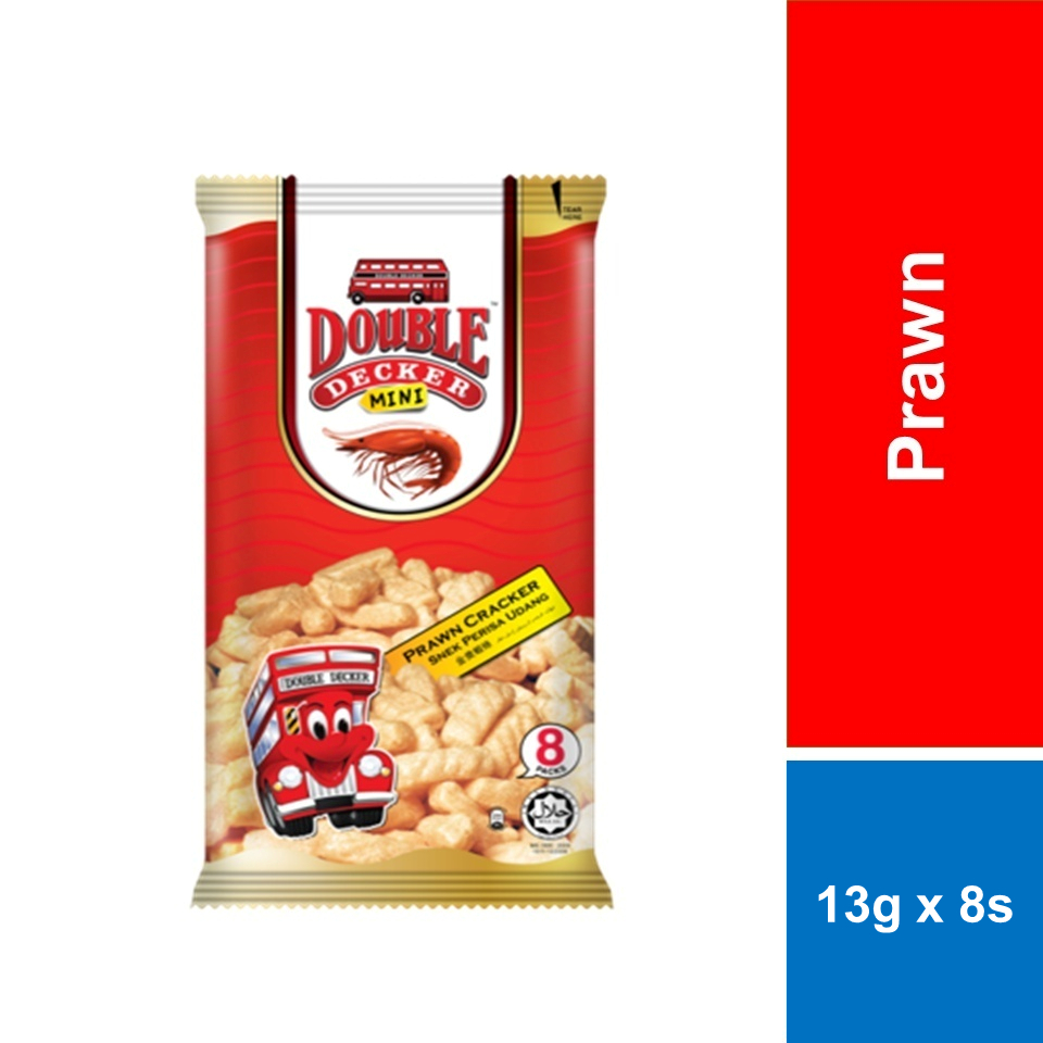 Double Decker Family Pack - Prawn Cracker 13g x 8s | Shopee Malaysia