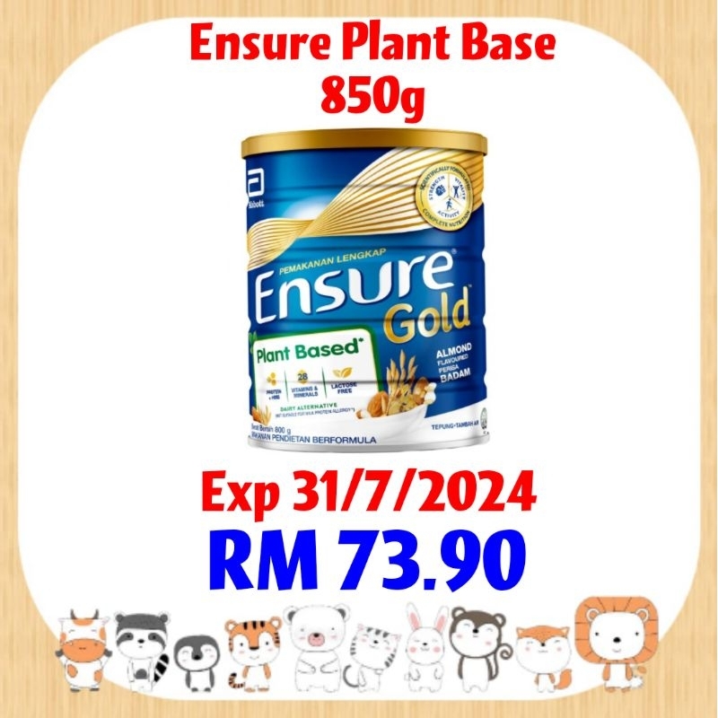 Ensure Gold Plant Based/ Vanilla/ Wheat/ Coffee (400g/850g/ 2.4kg) | Shopee Malaysia