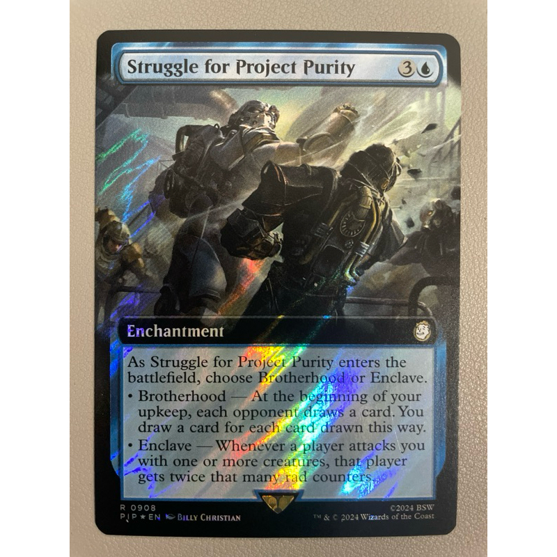 MTG:Fallout (PIP) R0908 - Struggle for Project Purity (Surge Foil ...
