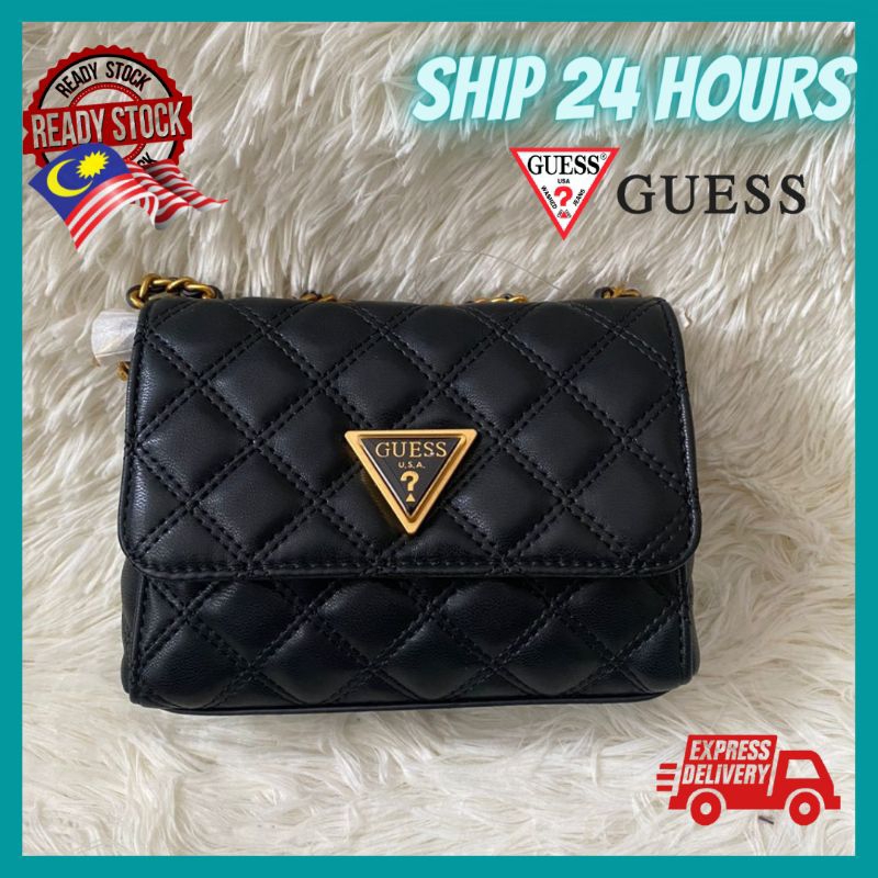 Guess guilly 2 compartment mini original readystock🇲🇾💯🔥🔥🔥 | Shopee Malaysia