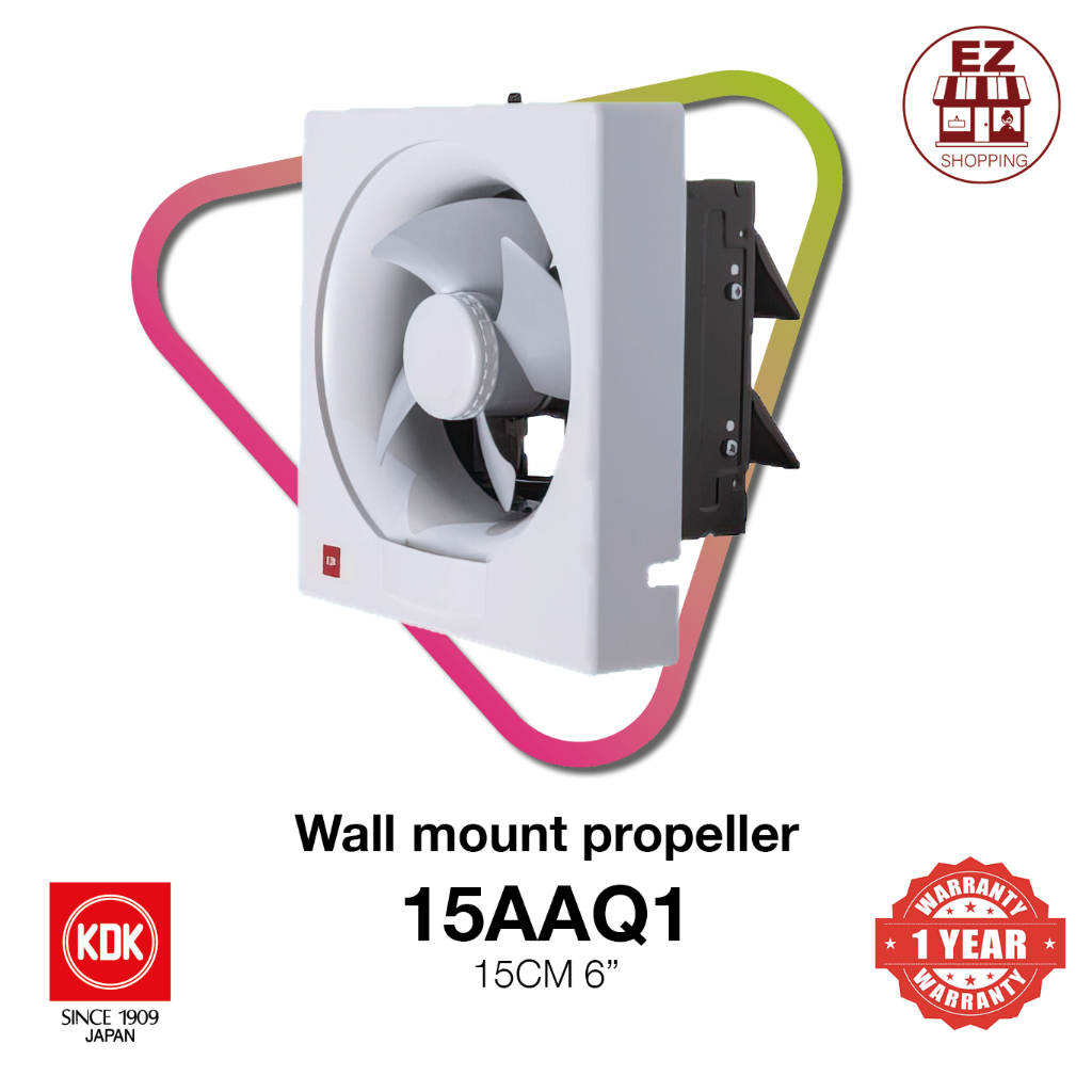 KDK WALL MOUNTED VENTILATING FAN (15cm/6") 15AAQ1 | Shopee Malaysia