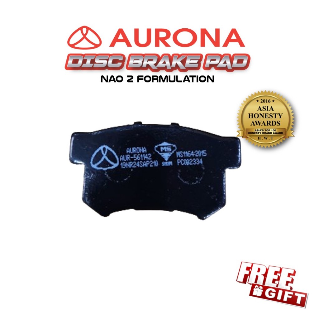 Aurona Brake Pad AUR561142 Rear Accord SM4 | Shopee Malaysia