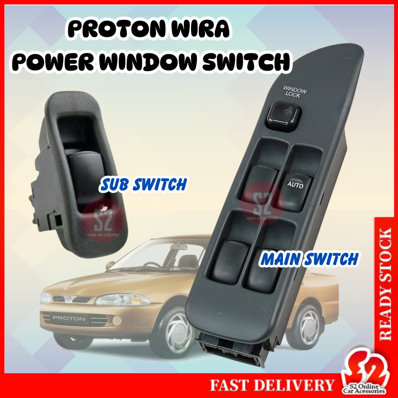 Power Window Switch Proton Wira Power Window Main Switch / Passenger ...