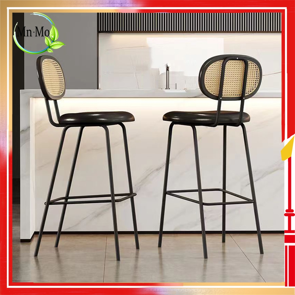 Nordic Bar Chair Bar Chair Iron Bar Chair Internet Celebrity Bar Stool ...