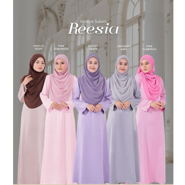 ABAYA SULAM REESIA BY LUVLA | Shopee Malaysia