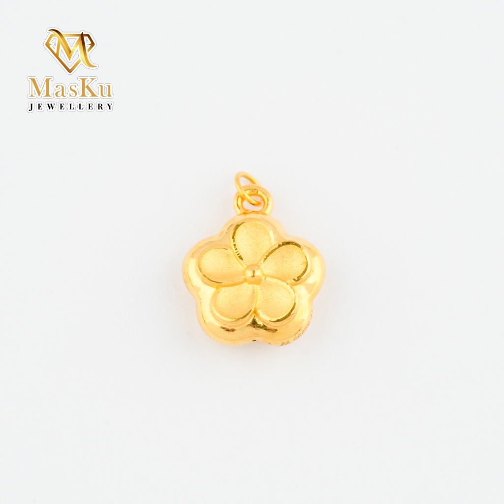 MasKu Jewellery 999 Pendant / 999 Locket Poppy MKJP181047 | Shopee Malaysia