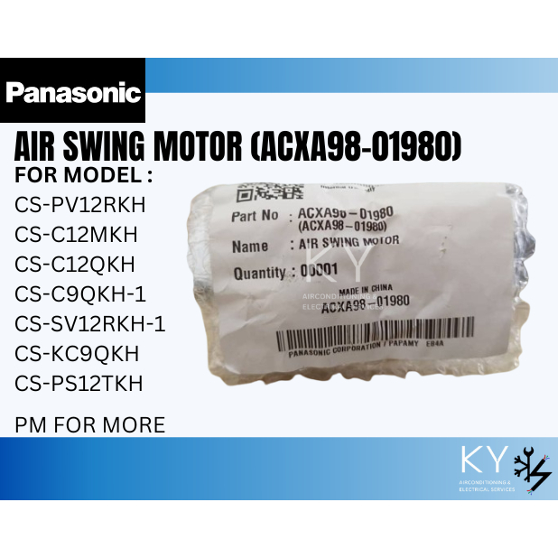 PANASONIC AIR SWING MOTOR ACXA98-01980 | Shopee Malaysia