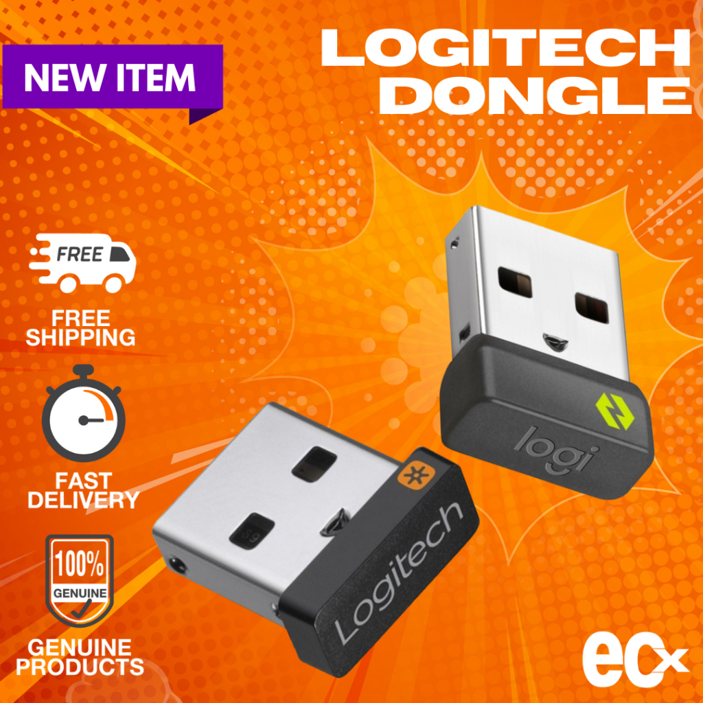 Logitech Usb Bolt Unifying Receiver Wireless Dongle Receiver Shopee