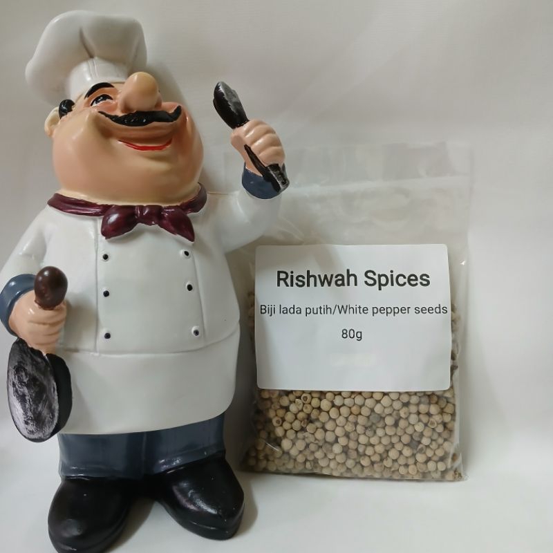 Biji Lada Putih/ White Pepper Seed/Vellai Melugu 50 | Shopee Malaysia