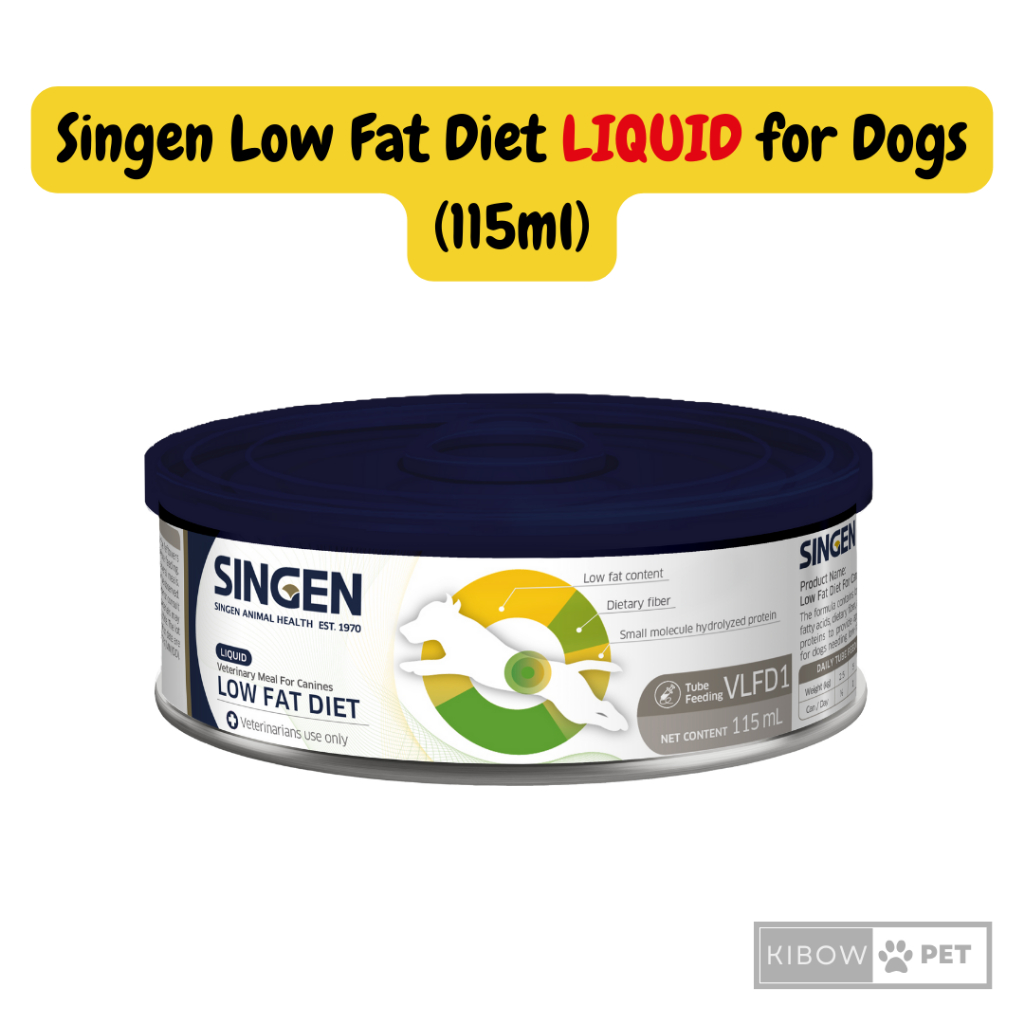Singen Low Fat Diet for Dogs (Liquid - 115ml) | Shopee Malaysia