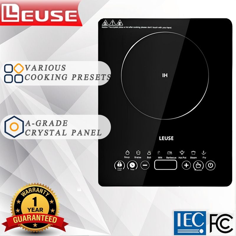 LEUSE Multifunctional energy-saving LCD Touch Smart Induction Cooker ...