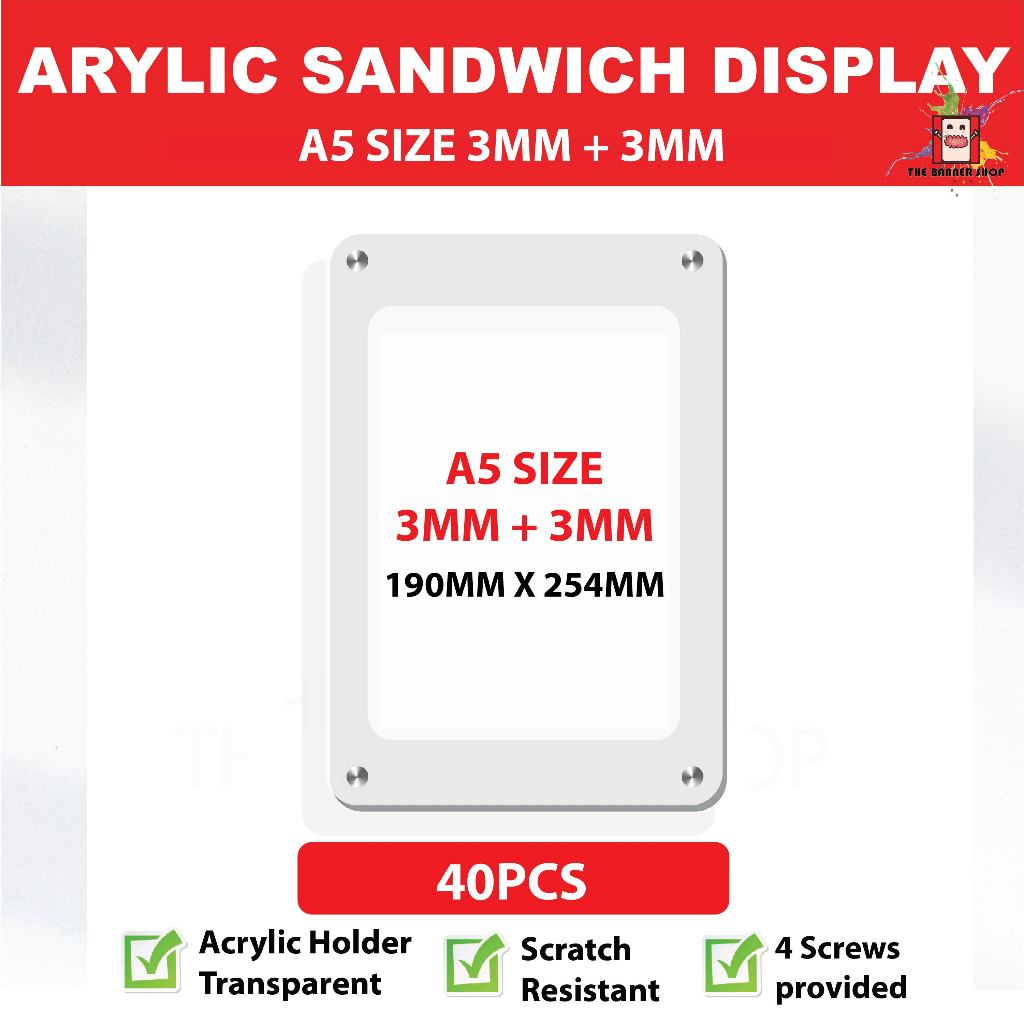 Acrylic Sandwich Signage Bulk Purchase, Wall Mounted Sandwich Sign With ...