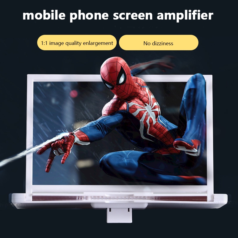 5D Mobile Phone Screen Magnifier 10 Inch Ball Game Movie Enlarged Video ...