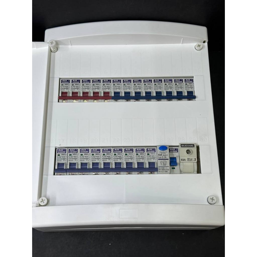 DB| [SET DB] DB box Full Set 22Way/20Way full set incoming 63Amp 100mA ...