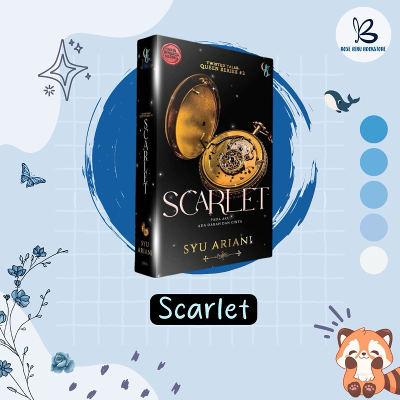 NOVEL SCARLET (TWISTED TALES: QUEEN SERIES #2) - SYU ARIANI | Shopee ...