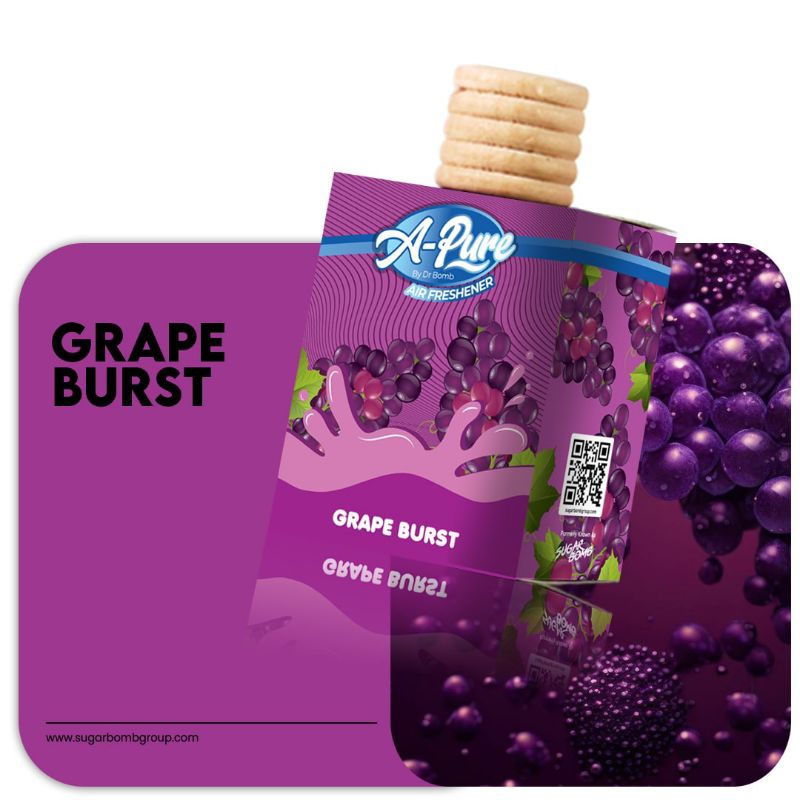 Grape Burst - original sugarbomb car perfume / indoor / air freshener ...