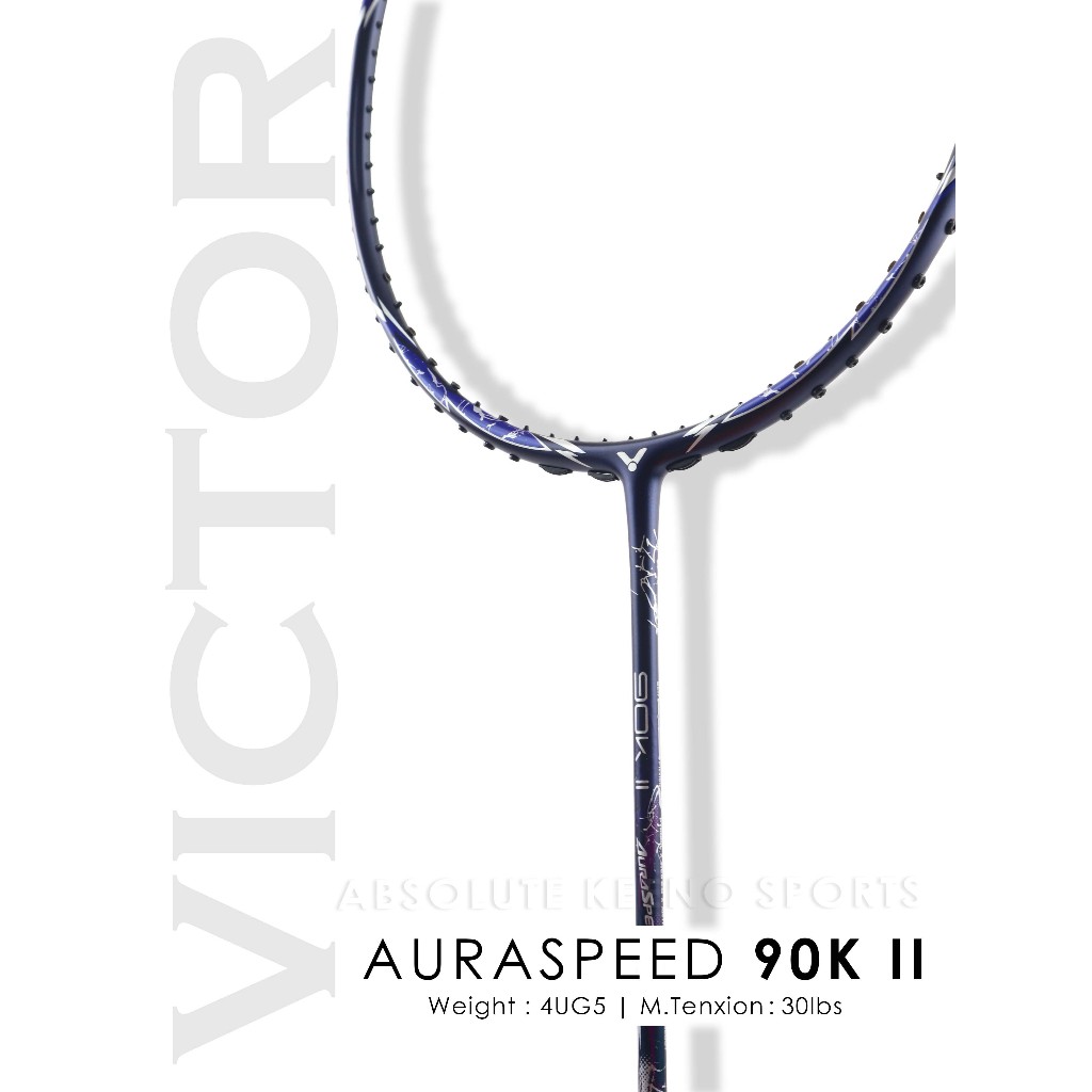 VICTOR Auraspeed 90K II Badminton Racket | Shopee Malaysia