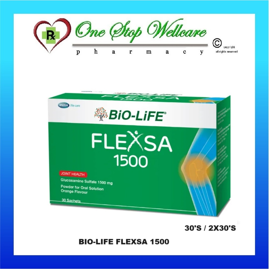 BIO-LIFE FLEXSA 1500MG 30'S SACHET / 2X30'S (EXP:03/2026) | Shopee Malaysia