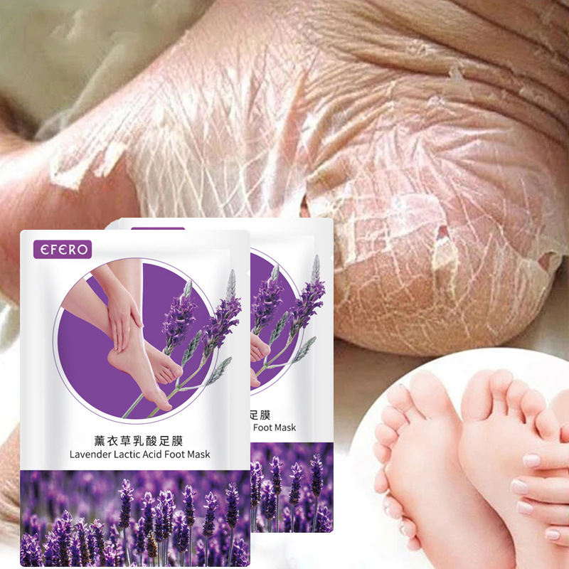 Efero Exfoliating Foot Mask Dead Skin Feet Mask Pedicure | Shopee Malaysia