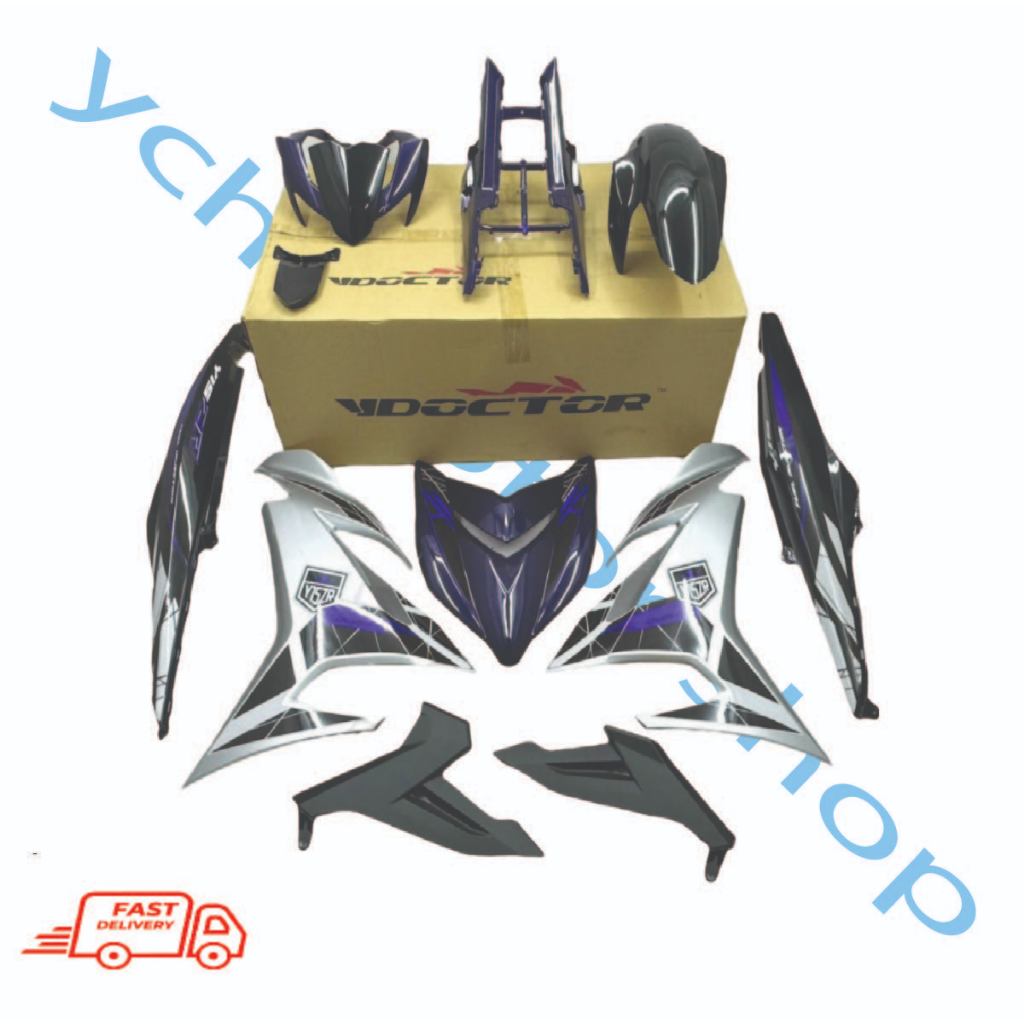 YAMAHA Y15 Y15ZR V2 Y15 V2 Y15 ZR V2 DOCTOR NEW DESIGN 2024 PURPLE ...