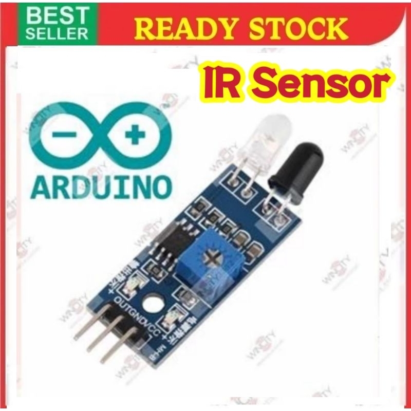 WSS IR Infrared Obstacle Detection Sensor Module FC-51 For Arduino use Sensor module | Shopee ...